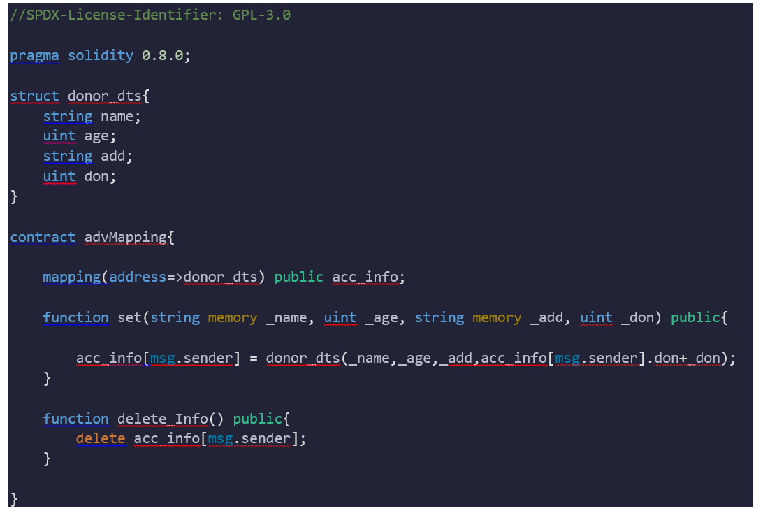 Solidity Programming Language – Mapping – Pentest Diaries